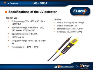 Electrical Safety Equipments PPE Low voltage presentation SFE in UAE | PPT