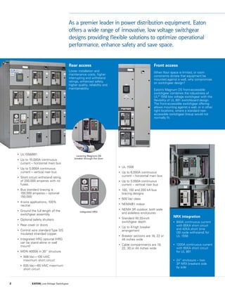 Low voltage switchgear ansi (distib. prim. bt) | PDF | Auto Type ...