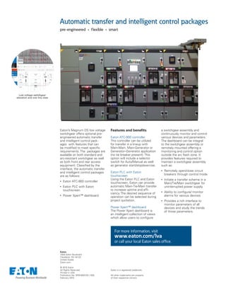 Low voltage switchgear ansi (distib. prim. bt) | PDF | Auto Type ...