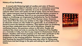 Loy kratong-festival | PPTX