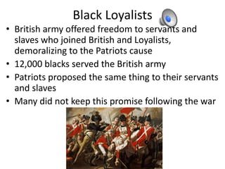 Loyalist Presentation | PPTX