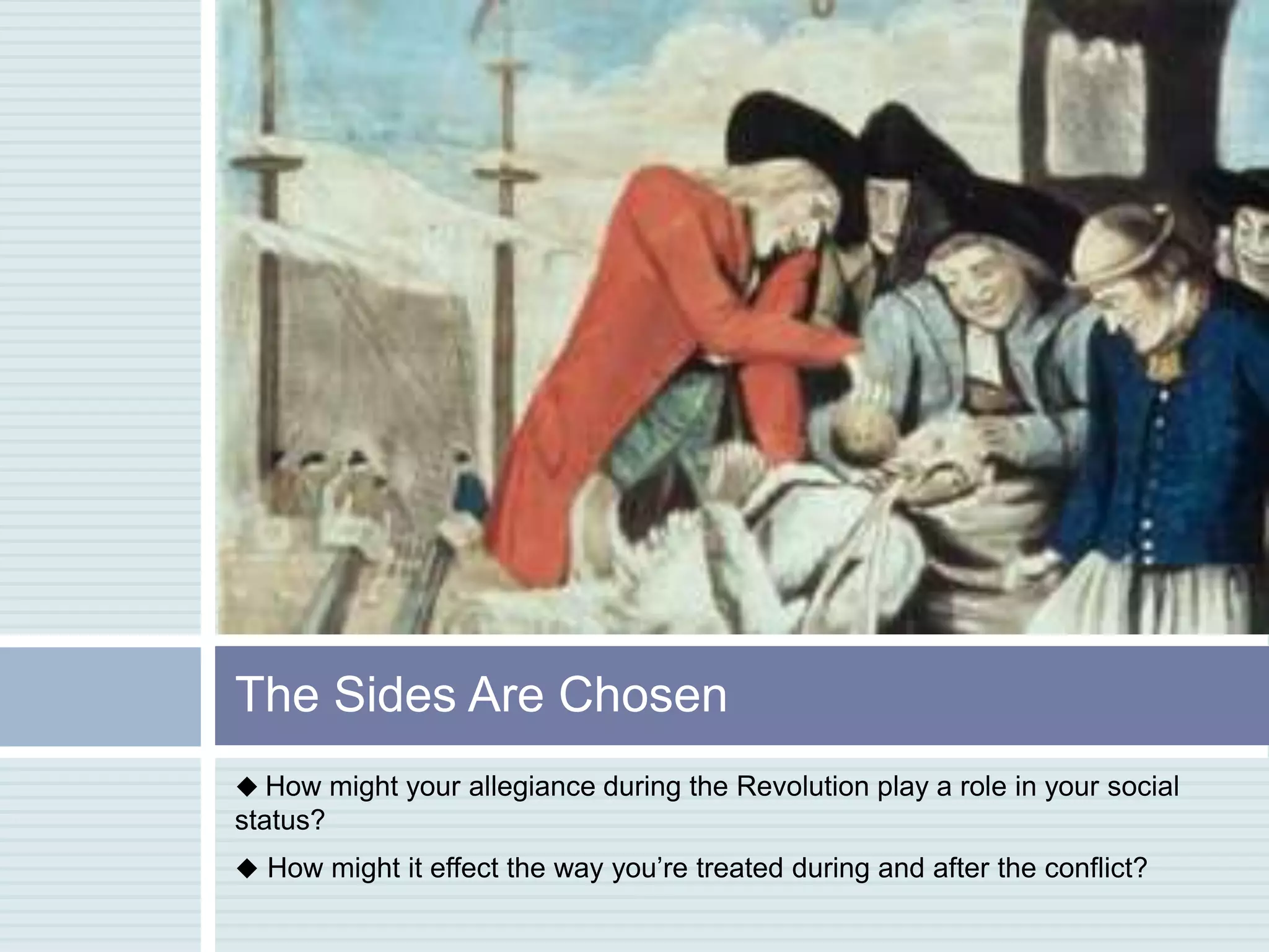 Loyalists Vs. Patriots | PPTX