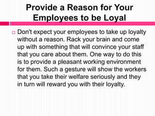 Loyalty | PPTX
