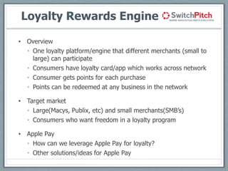 Loyalty Rewards Engine Presentation | PPTX | Business | Business and ...