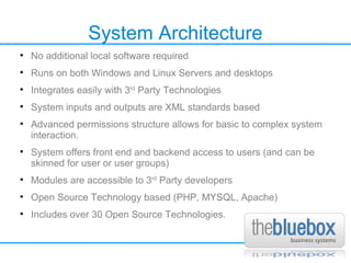 BlueBox Loyalty, POS and Inventory Integration | PPT