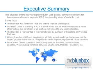BlueBox Loyalty, POS and Inventory Integration | PPT | Computing ...