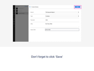 Loyalty Stamp Tutorial | PPTX | Stamps and Coins | Collecting