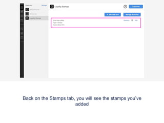 Loyalty Stamp Tutorial | PPTX | Stamps and Coins | Collecting