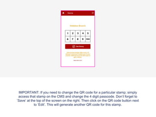 Loyalty Stamp Tutorial | PPTX | Stamps and Coins | Collecting