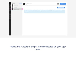 Loyalty Stamp Tutorial | PPTX | Stamps and Coins | Collecting