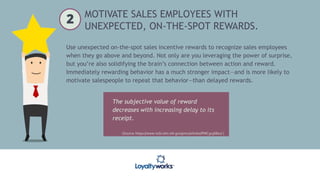 The Psychological Power of Unexpected Sales Incentives | PPTX