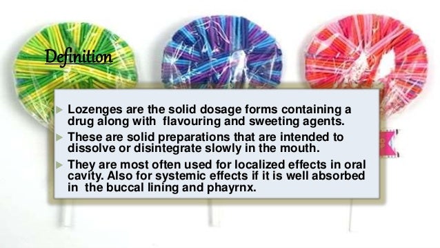 Lozenges