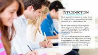 How To Make The Most Of Mock Tests | PPTX