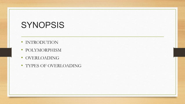 POLYMORPHISM | PPT