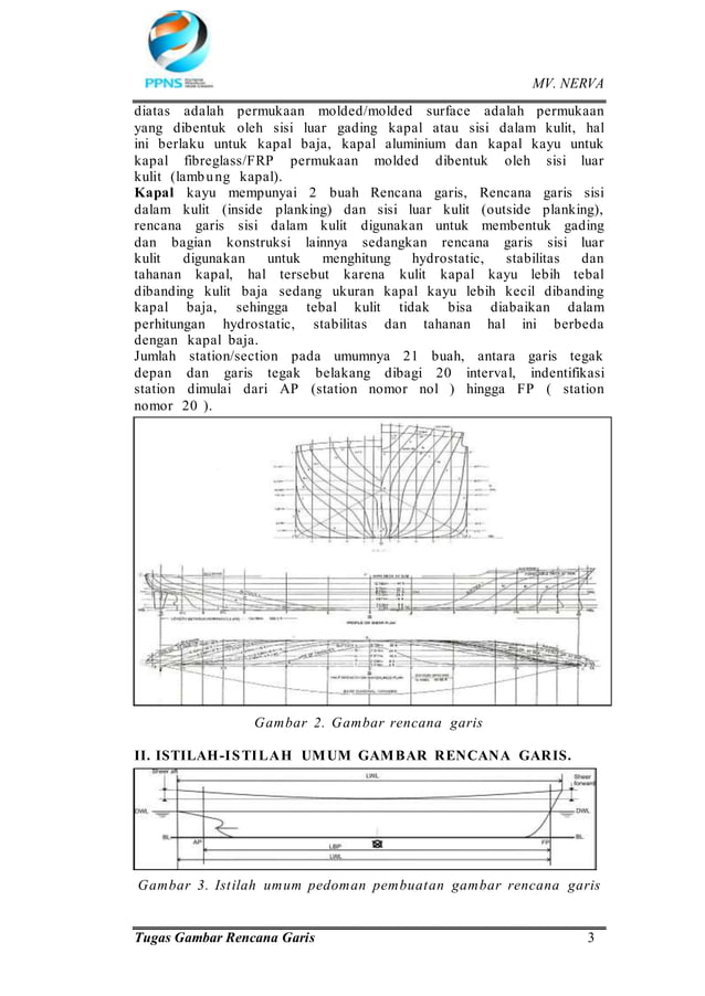 Lines plan cargo 0,72 cb | DOCX