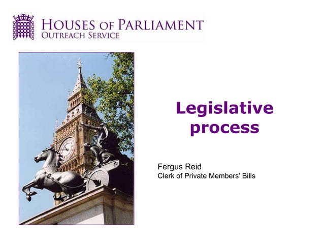 House of Commons Primary Legislation procedure | PPT