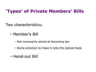 House of Commons Primary Legislation procedure | PPT