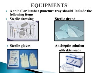 LUMBAR PUNCTURE | PPTX
