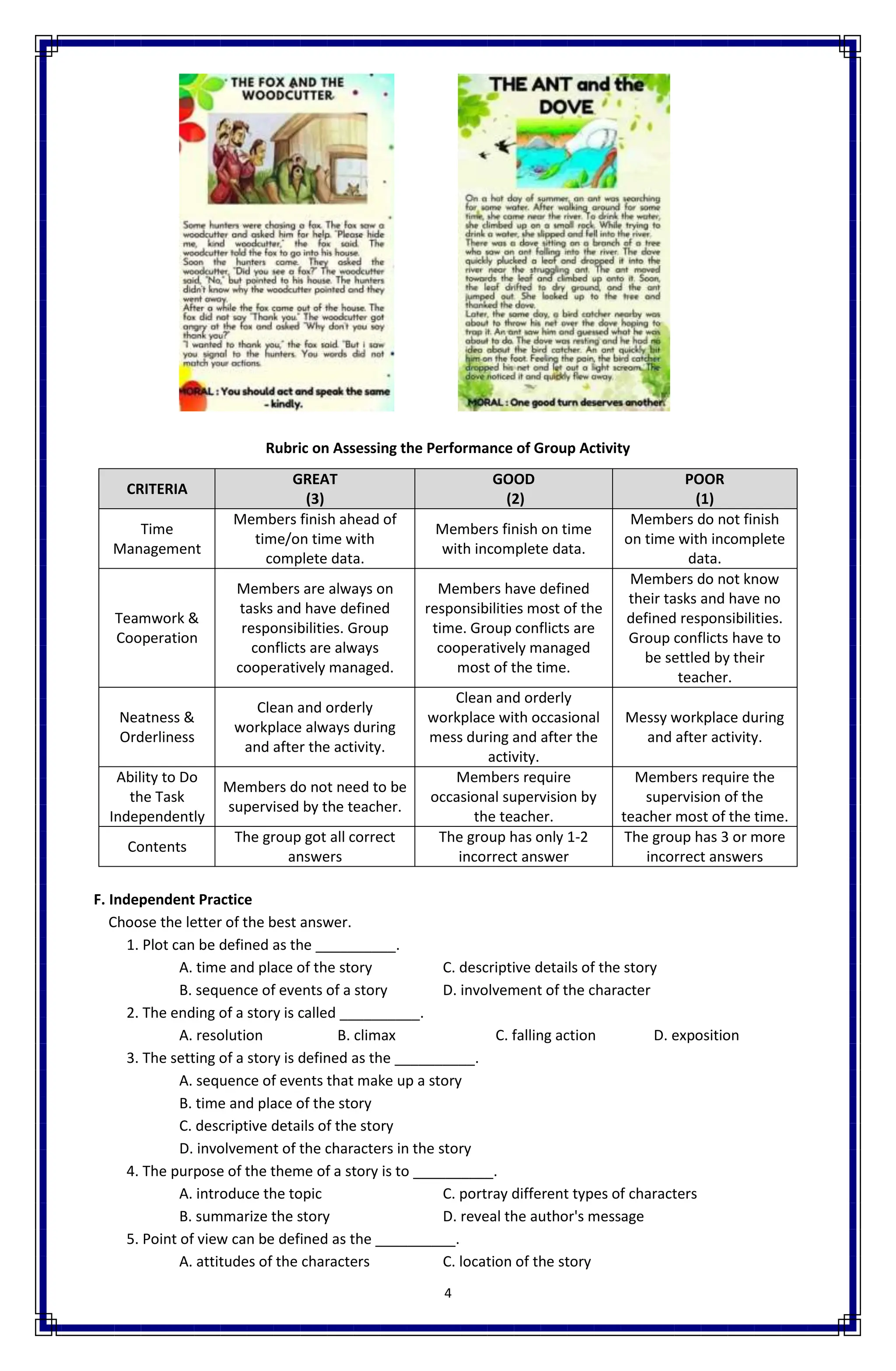 Detailed Lesson Plan in English 6 Second Quarter for Classroom ...