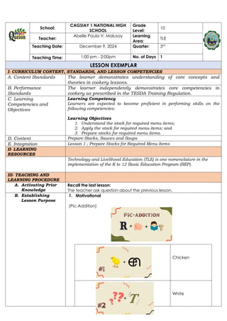 LP-DEMO-MATATAG-FORMAT.pdf example of ma | PDF