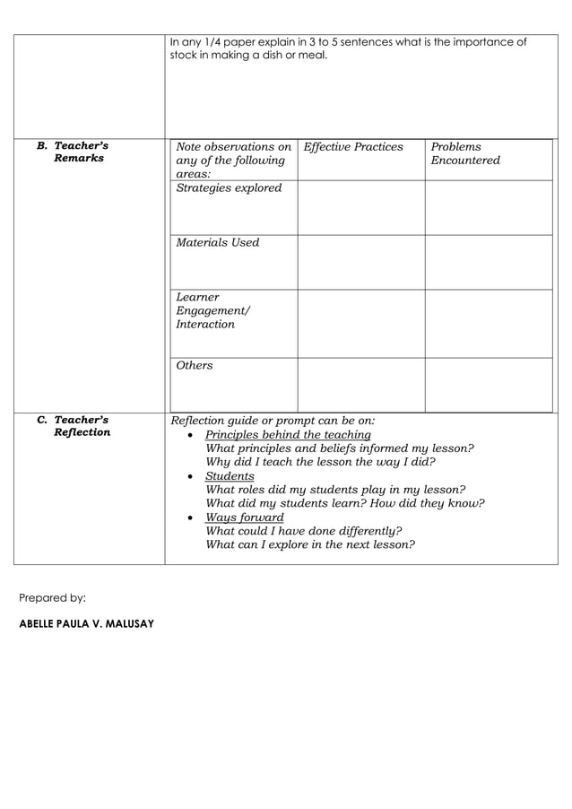 LP-DEMO-MATATAG-FORMAT.pdf example of ma | PDF