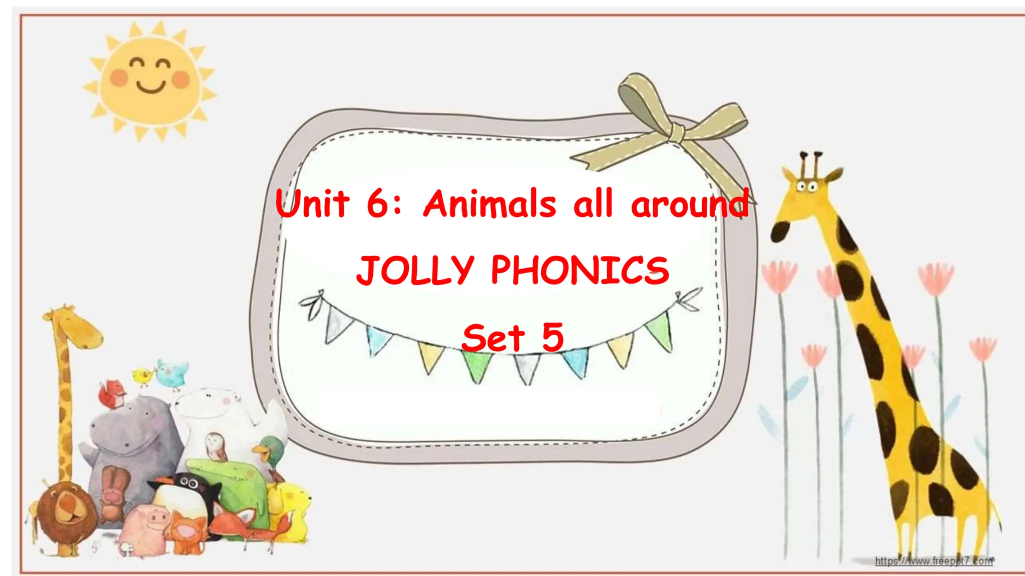 Presentation on a hospital visit - Jolly Phonics | PPTX