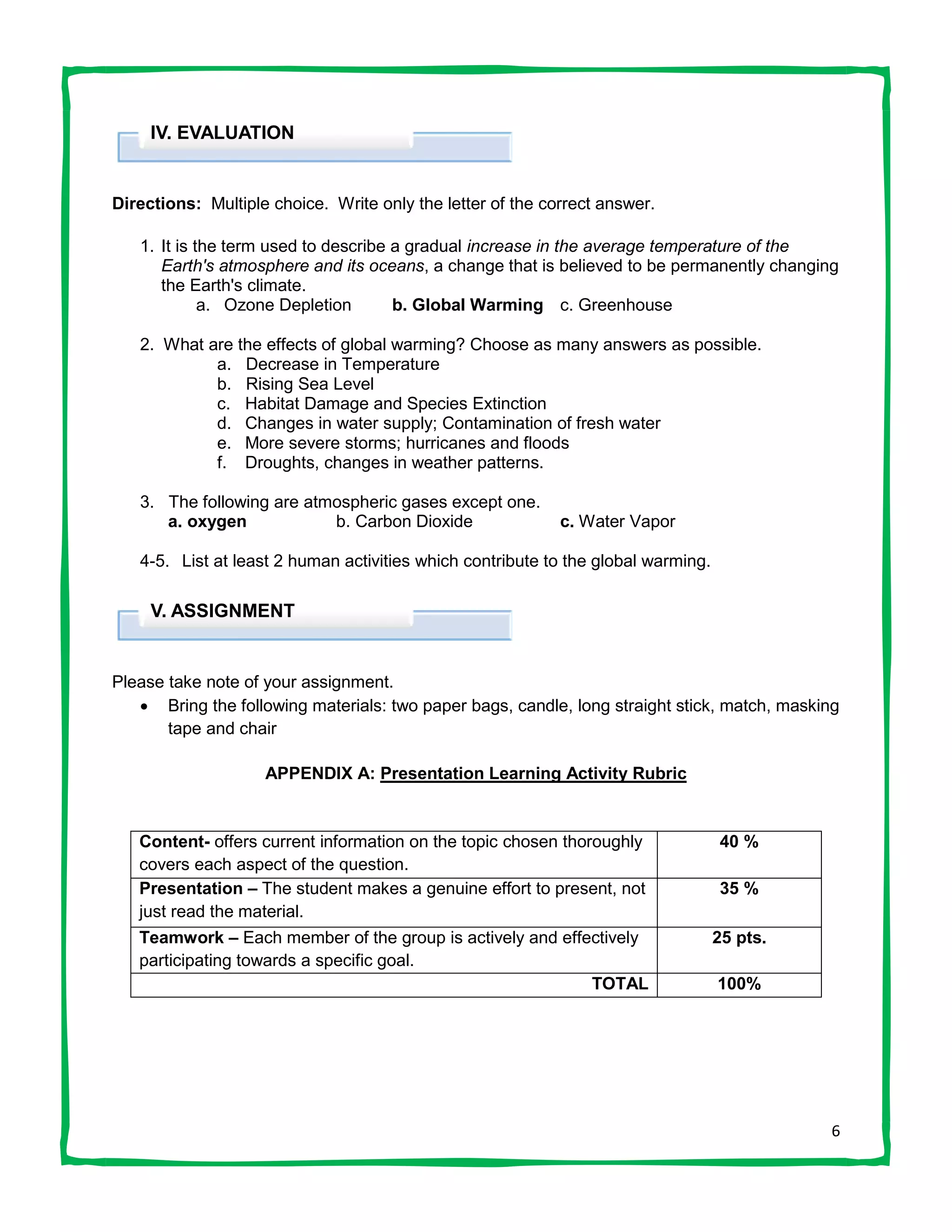 Detailed Lesson Plan in Science VII - Greenhouse | DOCX