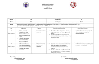 LP-Math-10-Week-1-2.pdf | Homework and Study | Education