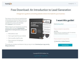 Outreach Digital: Recipe for Creating High-converting Landing Pages | PPT