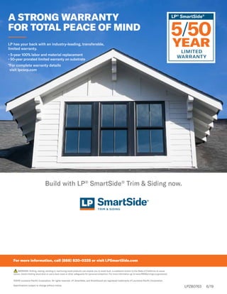 LP SmartSide Durability Brochure | PDF