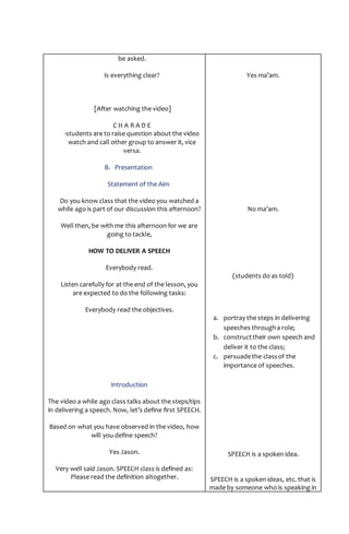 Lesson Plan in English #MichellCorpuz | DOCX