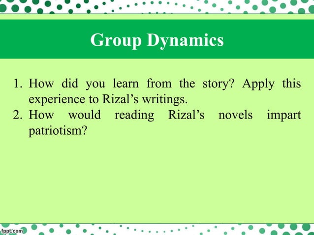 UNIT 1: THE STUDY OF THE RIZAL COURSE | PPT