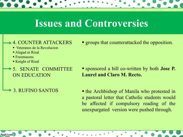 UNIT 1: THE STUDY OF THE RIZAL COURSE | PPT