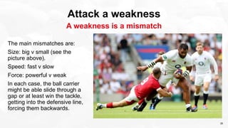 Lesson plan for go forward | PPTX | Rugby Union | Rugby