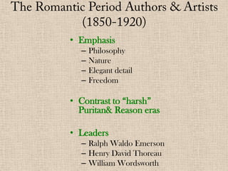 Shaq vs. The Romantics: An Introduction to (Anti) Transcendentalism and ...