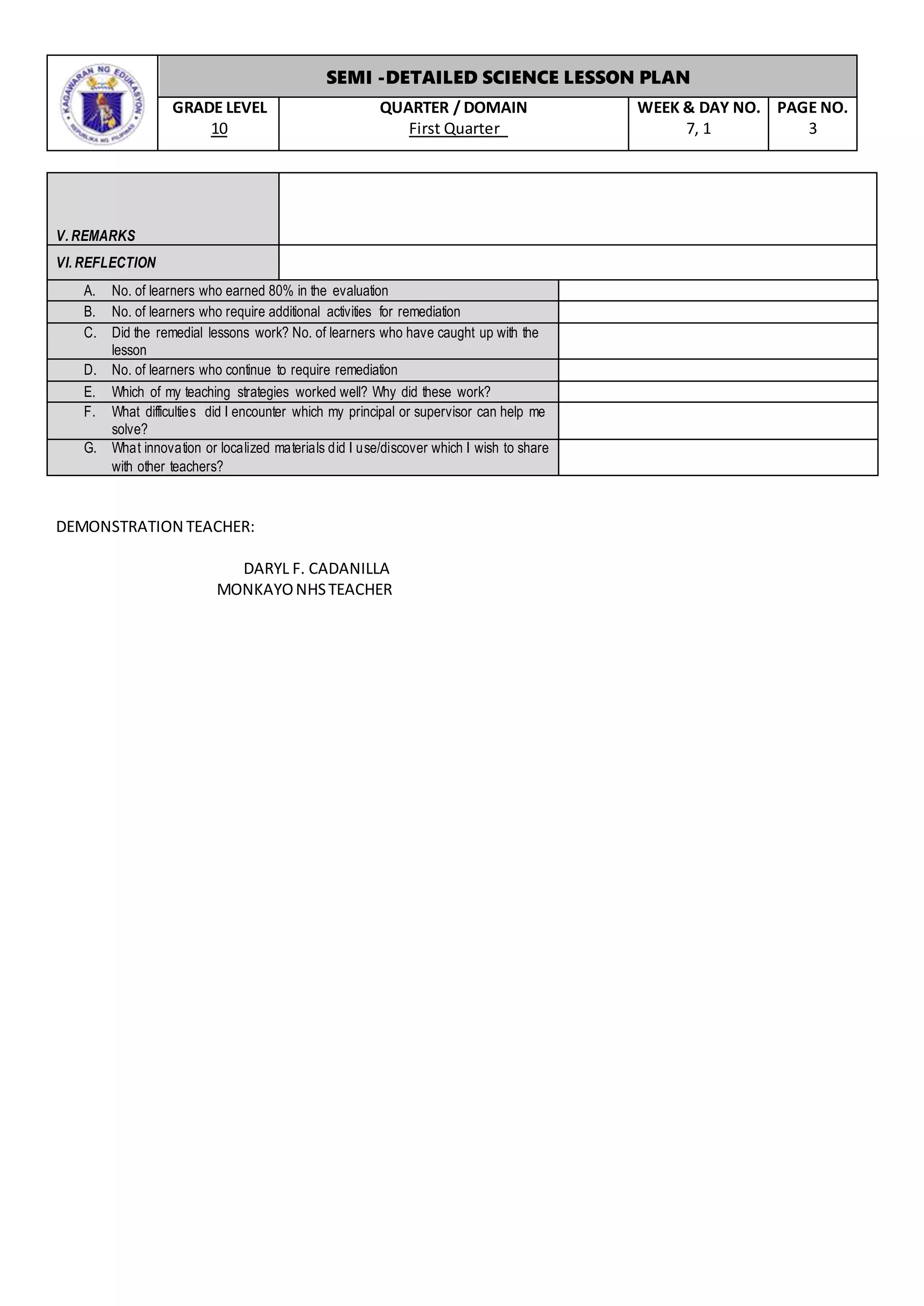 Continental Drift theory evidences LP | DOCX
