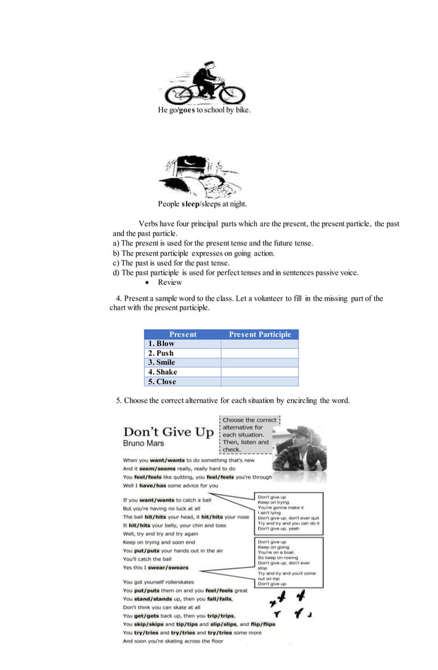 Simple Present Tense IPP-Lesson PLan | DOCX | Education