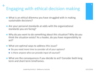 Leadership Activity II | PPTX