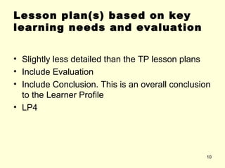 Lp 2 overview trainee final | PPT