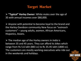 Brand Analysis of Harley Davidson (from Indian perspective). | PPSX