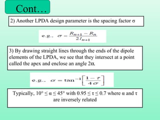 log periodic antenna | PPT