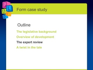 Expert review improves a complex form by @cjforms | PPT