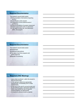 Lpac framework manual participantnotes2015 2016 | PDF