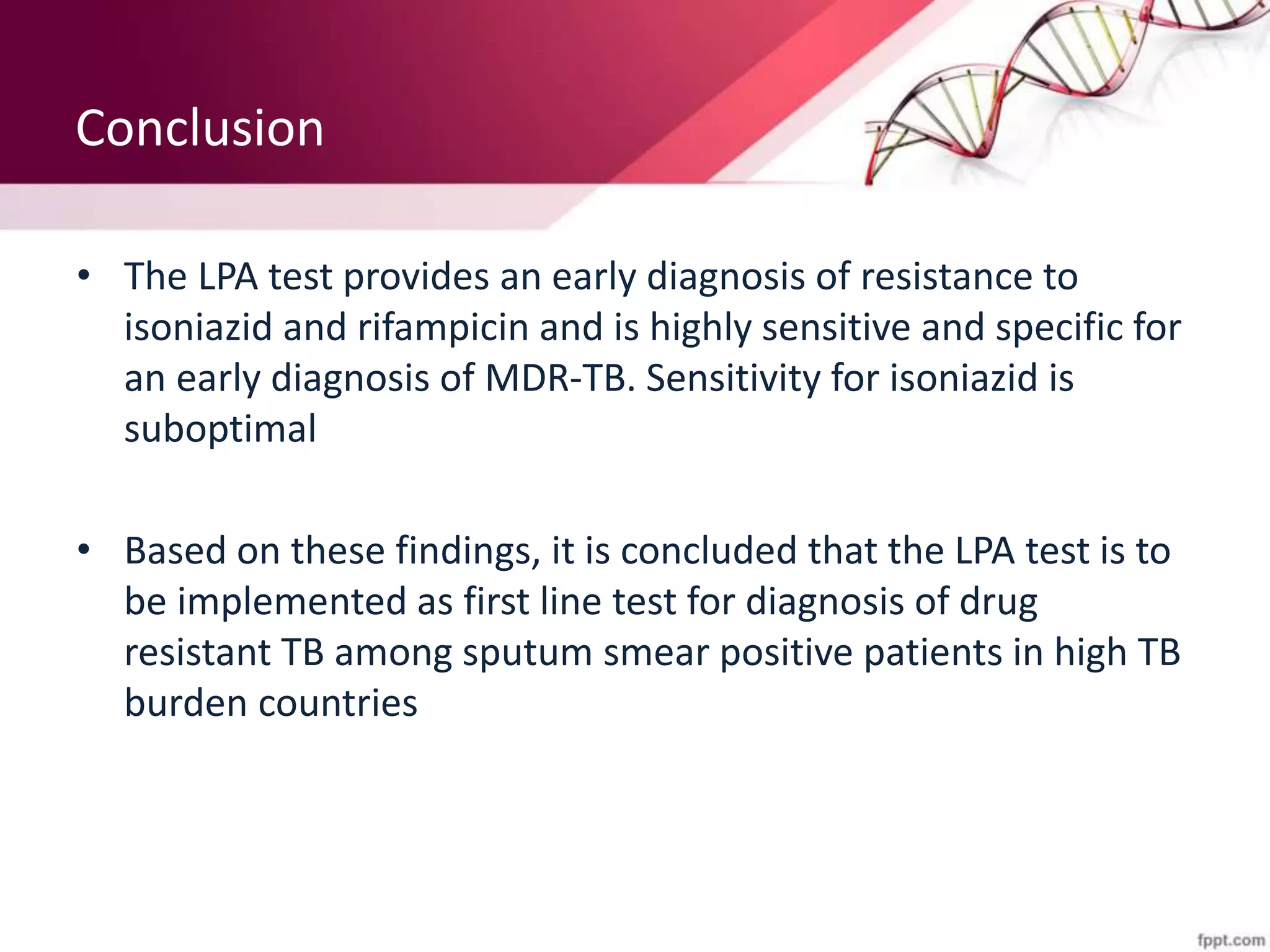 Lpa and Genexpert/CBNAAT/Xpert MTB/Rif | PPTX