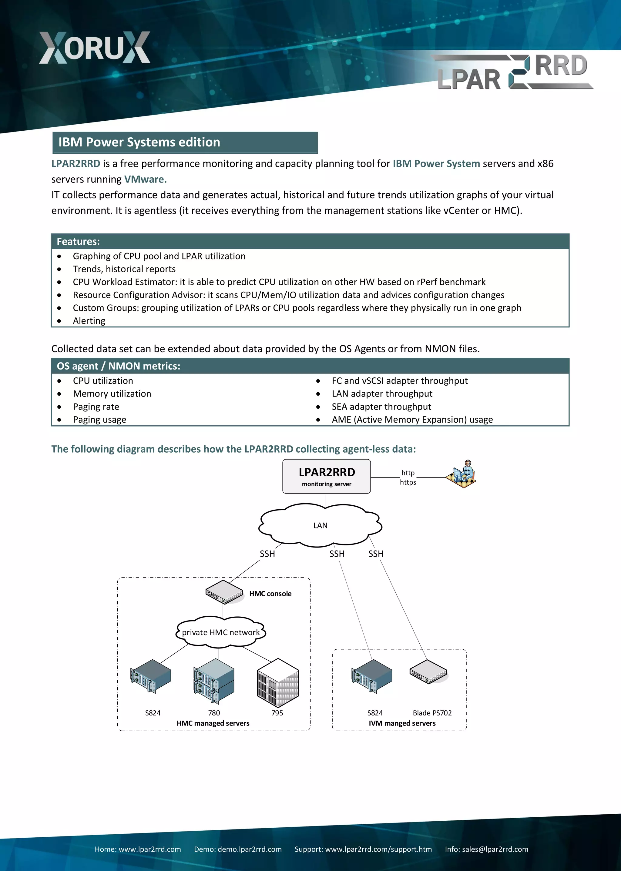 LPAR2RRD for IBM Power Systems edition - white paper | PDF