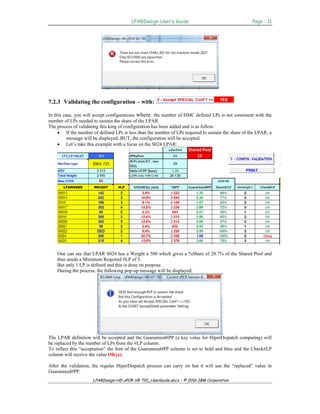 LPAR Design Tool V8 -T01 for IBM z Systems | PDF