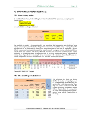 LPAR Design Tool V8 -T01 for IBM z Systems | PDF