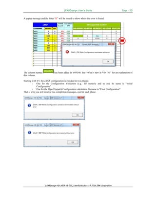 LPAR Design Tool V8 -T01 for IBM z Systems | PDF