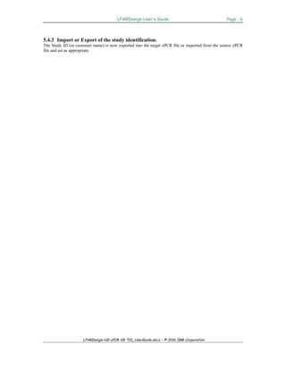 LPAR Design Tool V8 -T01 for IBM z Systems | PDF