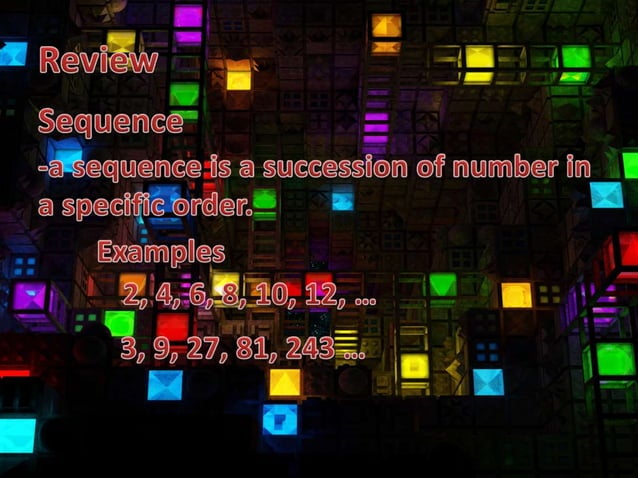 Arithmetic Sequence | PPT